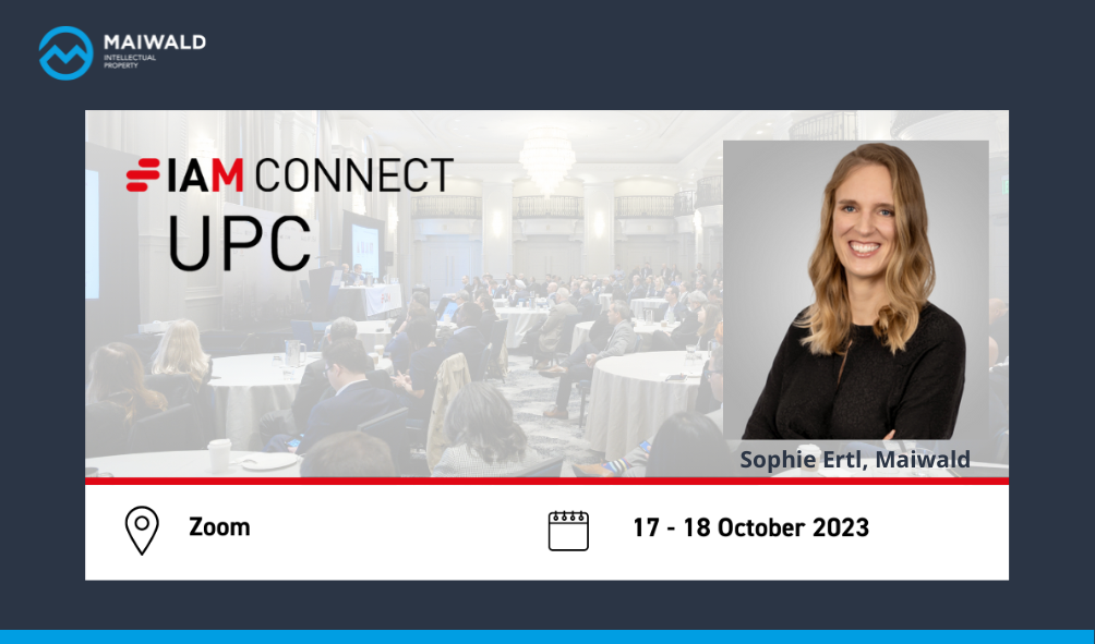 IAM Connect: UPC 2023 – Maiwald